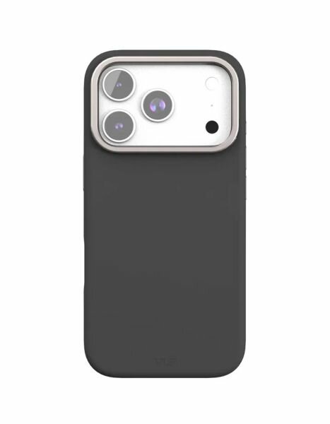 Накладка силикон VLP Aster Pro Stand Case with Magsafe для Apple iPhone 17 Pro Черный