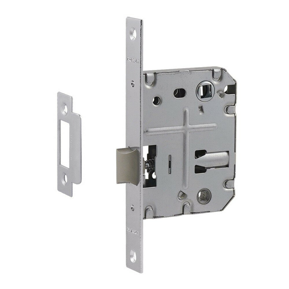 Хром Внутренний механизм с пластиковым ригелем 2070-70 ППП для дверной конструкции