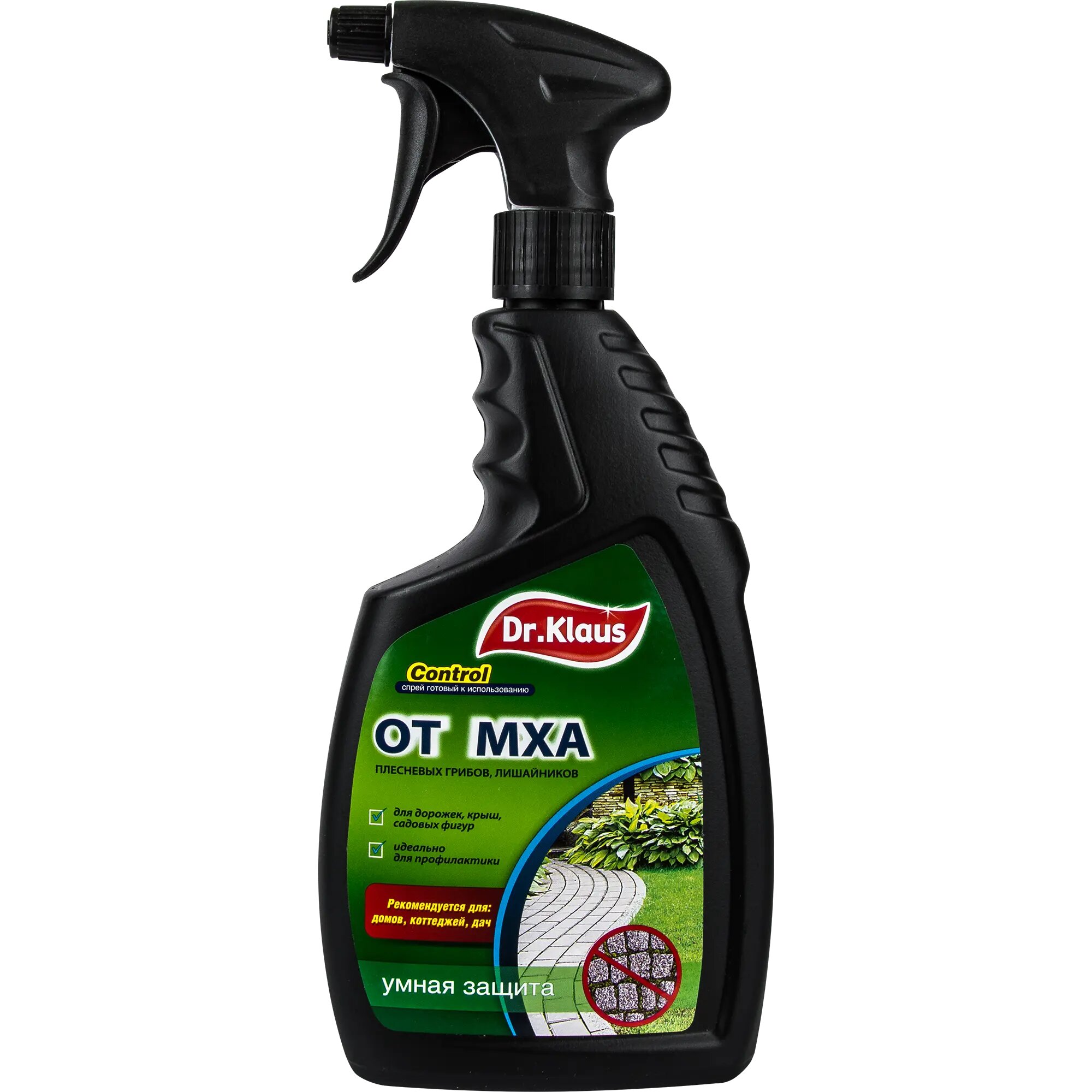 Спрей для защиты поверхностей от мха, лишайника и плесени с долговременным эффектом