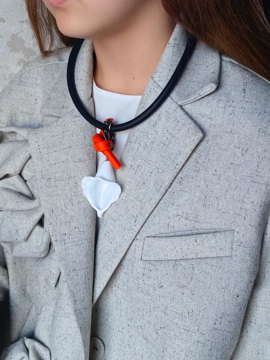 Колье, муранское стекло