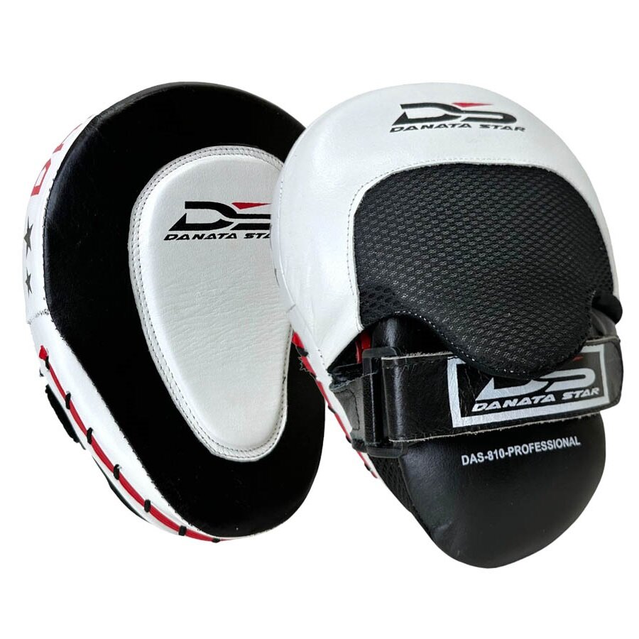 Боксерские лапы Danata Professional чер-бел