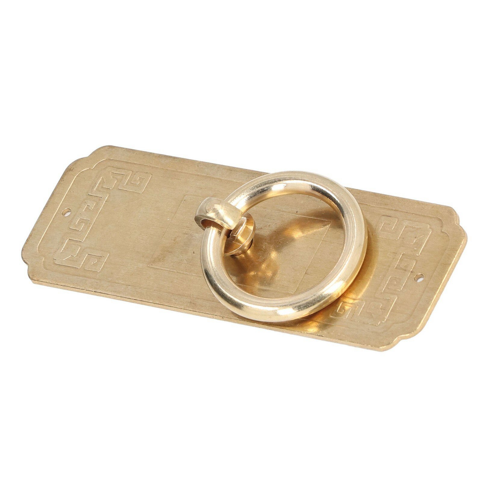 Дверная ручка шкафа, китайская мебель, античный узор, чистая медь, дверная ручка шкафа, окно, ретро, длина ручки 10 см