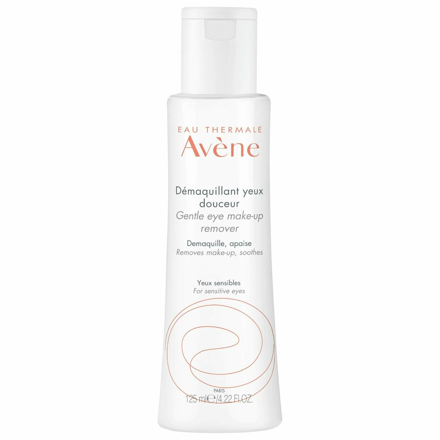 AVENE Мягкое средство для снятия макияжа с глаз 125 мл