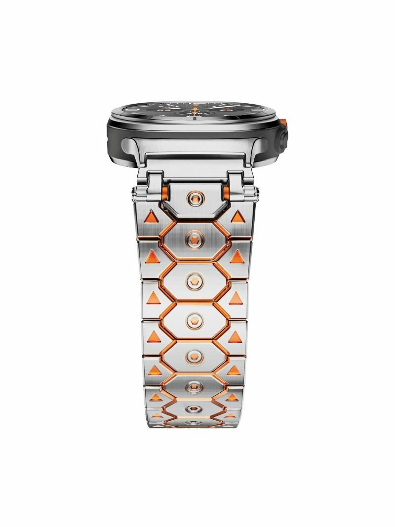 Ремень из нержавеющей стали для Samsung Galaxy Watch 8 классический 46 мм металлический часовой браслет