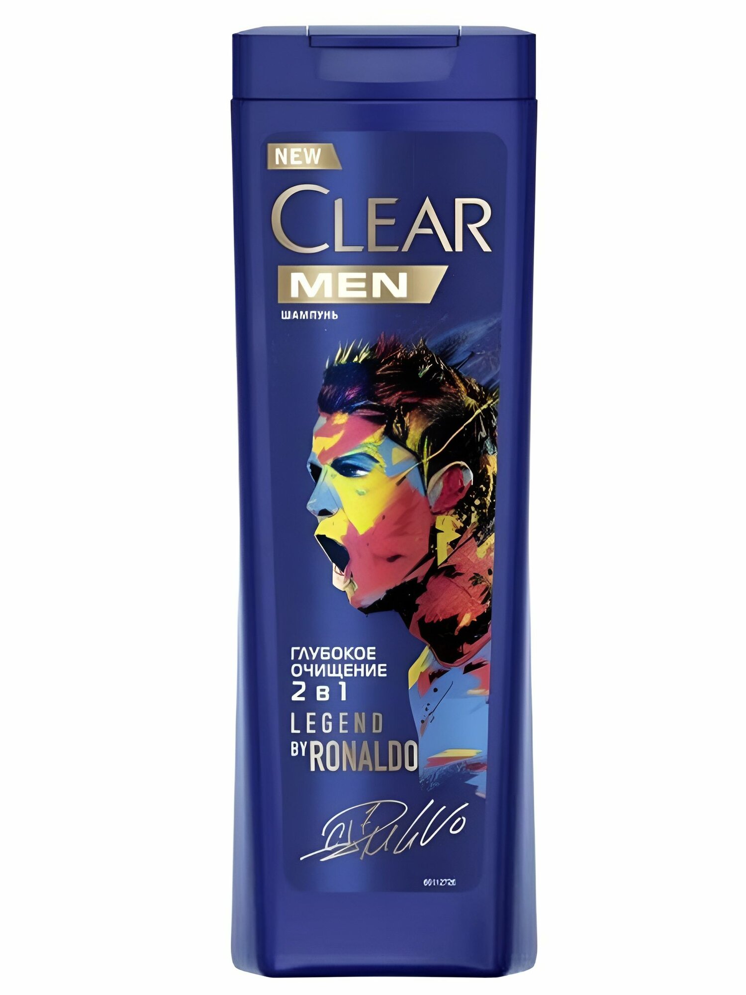 Шампунь для мужчин Клиар Мен, Глубокое очищение 2 в 1 с антибактериальным эффектом против перхоти 400 мл