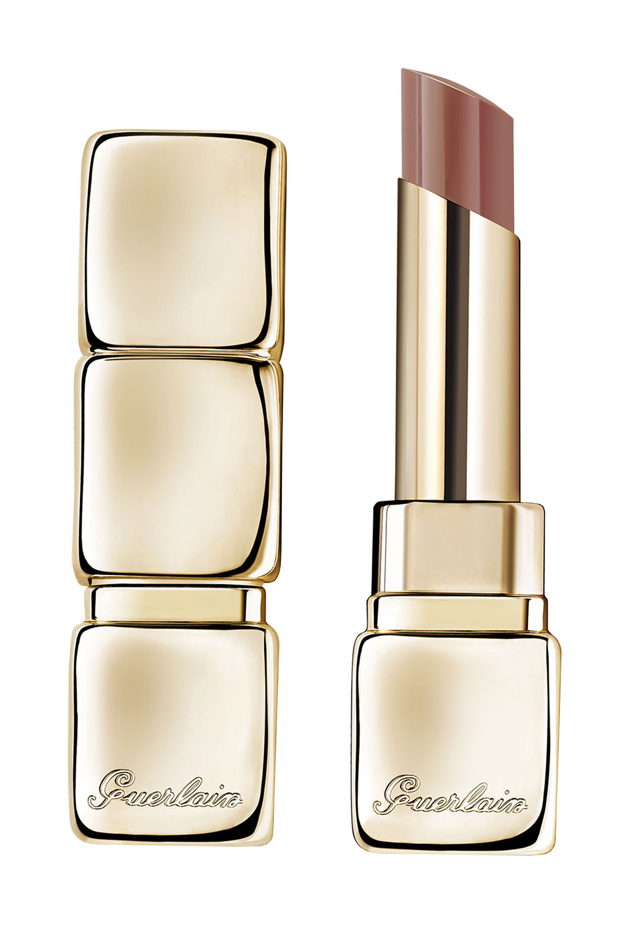 Помада для губ с эффектом сияния | 119 Цветочный нюд Guerlain KissKiss Shine Bloom Lipstick /3,2 мл/гр.