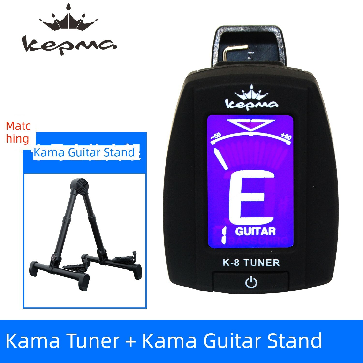 Тюнер Kamakano KEPMA для электрогитары и акустической гитары, клип-тюнер, тюнер для музыкальных инструментов Тюнер Kama