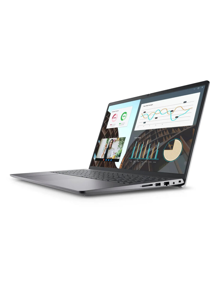 Ноутбук 15.6" FHD WVA DELL Vostro 3530 (3530-3650-1) черный (Core i3 1305U/ 8Gb/512Gb SSD/VGA int/Linux) ((IDH5A91021Z/IDH5A9101RQ))