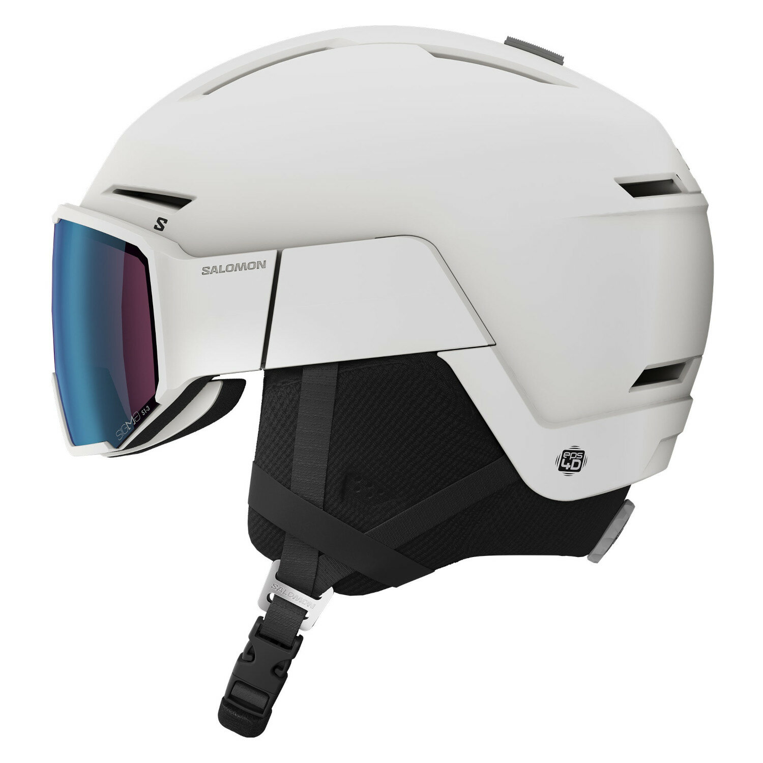 Шлем с визором SALOMON Osmo Pro Sigma Photo White (см:56-59)