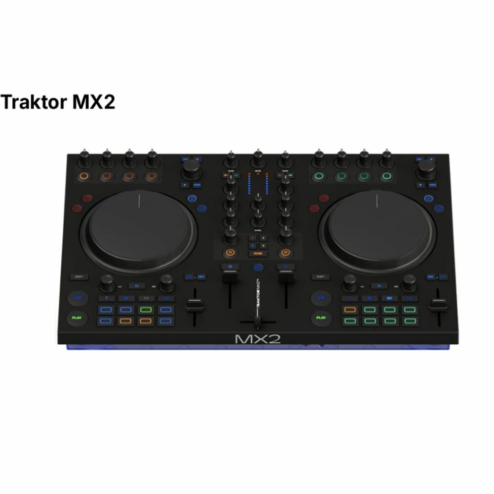 Native Instruments Traktor MX2 двухканальный все-в-одном DJ-контроллер