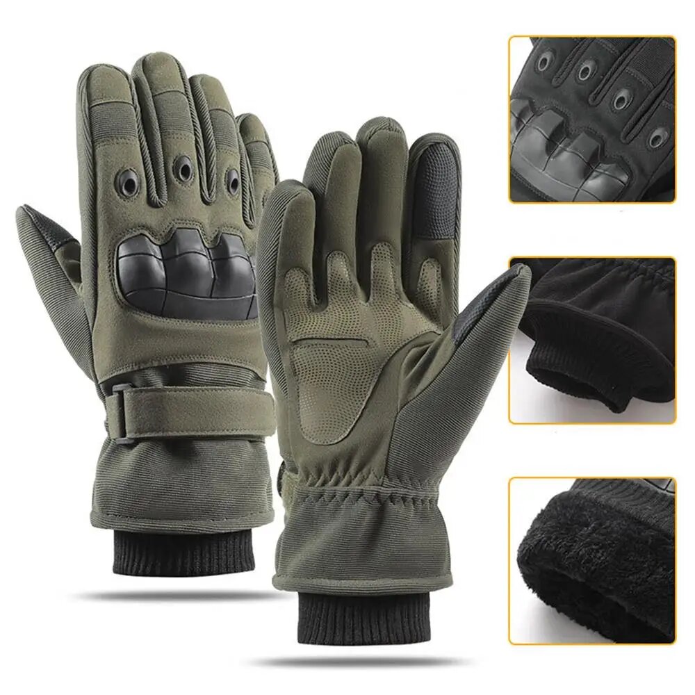 Зимние перчатки M, цвет A82 Green Gloves