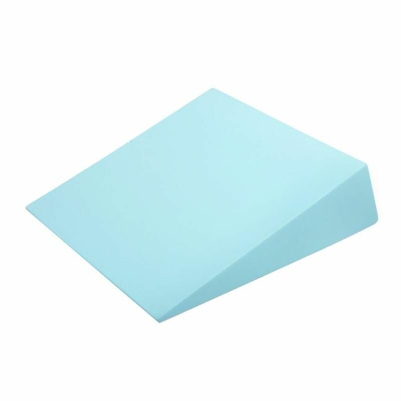 Клин для приседаний, доска для баланса, растяжка икр, наклонная платформа для домашнего спортзала, проста в использовании, Синий