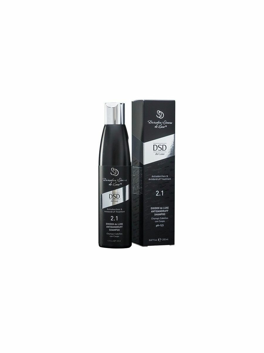 Шампунь от перхоти DsD de Luxe - 2.1 Dixidox de Luxe Antidandruff shampoo 200 мл