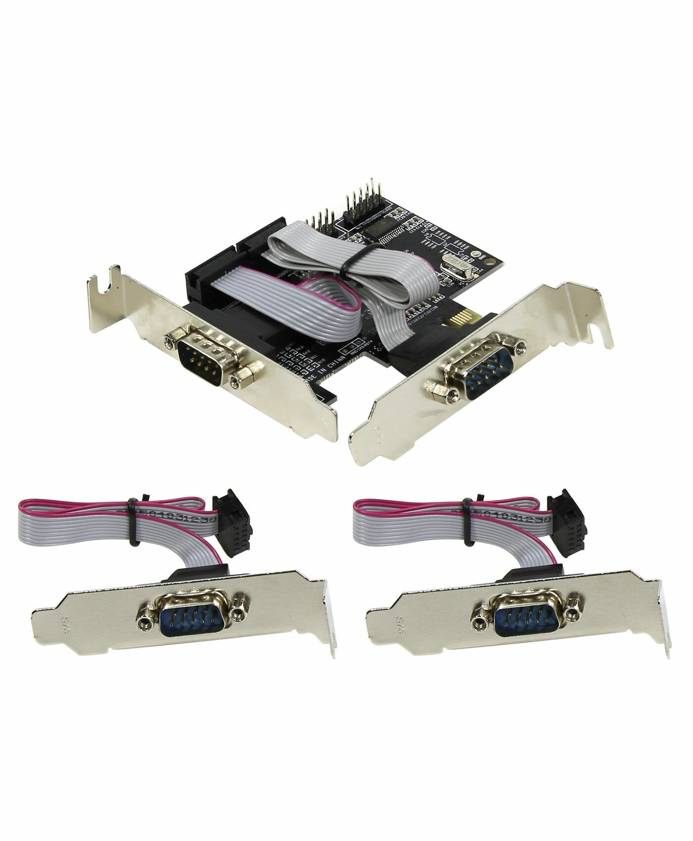 Контроллер расширения ORIENT XWT-PE4SV2LP PCI-E to COM 4-port (WCH CH384) Low Profile