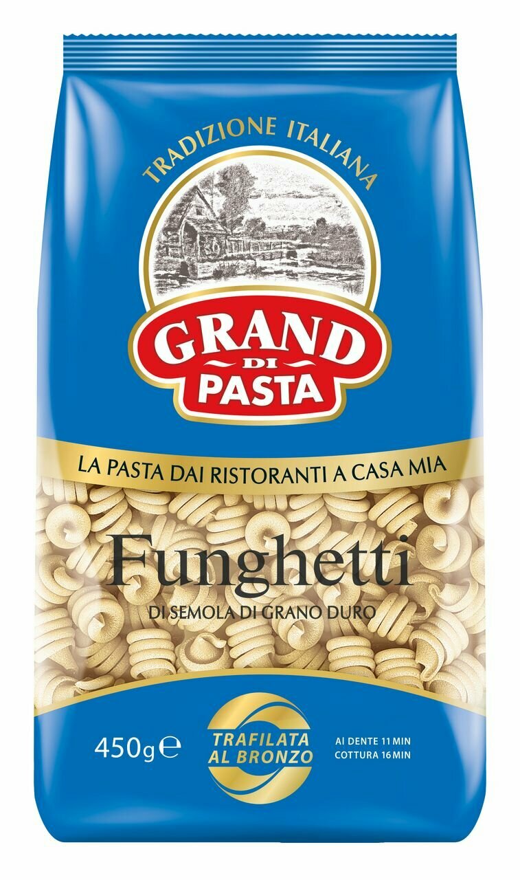 Макаронные изделия Grand di Pasta Фунгетти 450 г