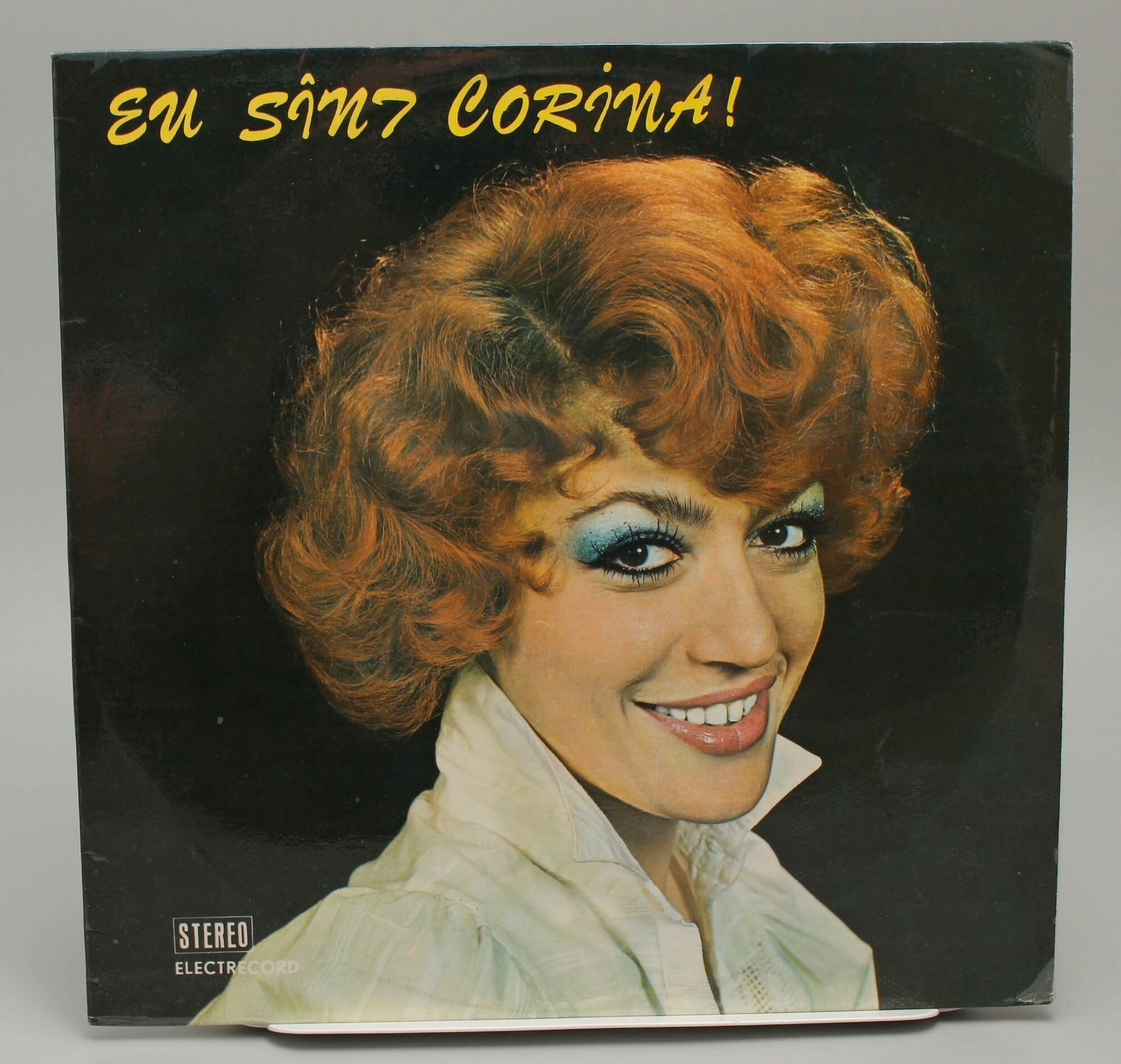Винтажная виниловая пластинка Corina Chiriac "Eu Sint Corina", Румыния, 1981 г.
