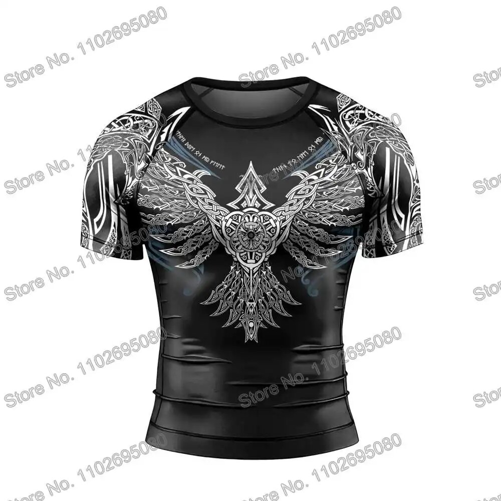 Vikings 3 Рашгард для серфинга из полиэстера и спандекса для мужчин L, 13