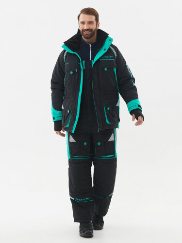 Костюм зимний Huntsman Yakutia ткань Galaxy Breathable цвет Черный размер 48-50/182-188