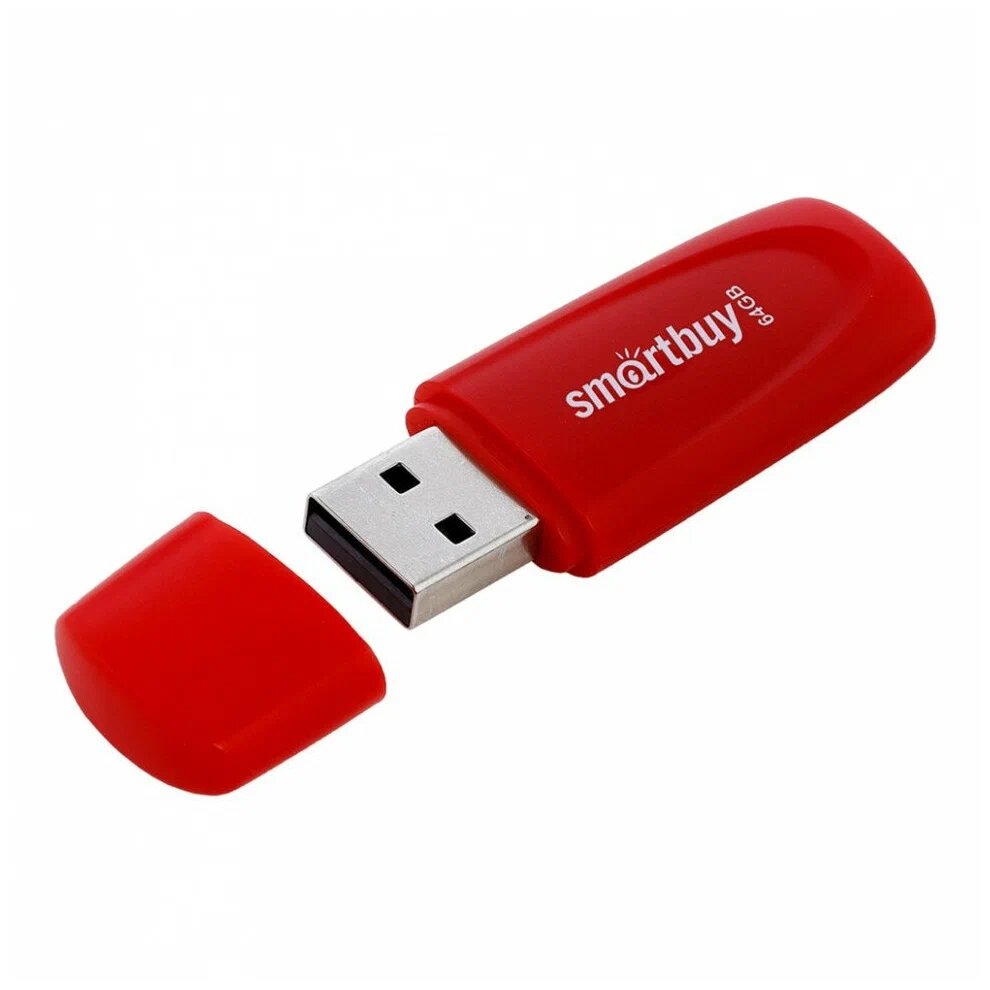 Флешка USB флеш карта (SB064GB2SCR) UFD 2.0 064GB Scout Red