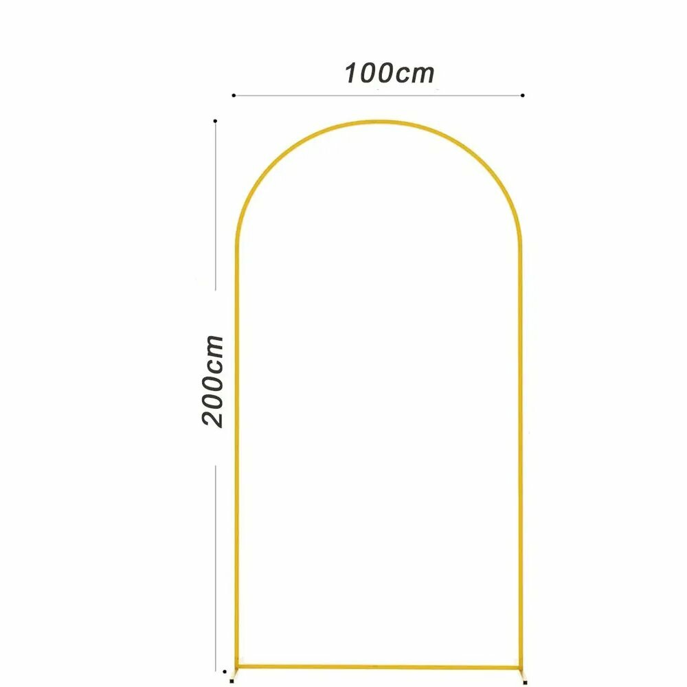 1 шт Каркас разборный для фотозон, U-образная арка