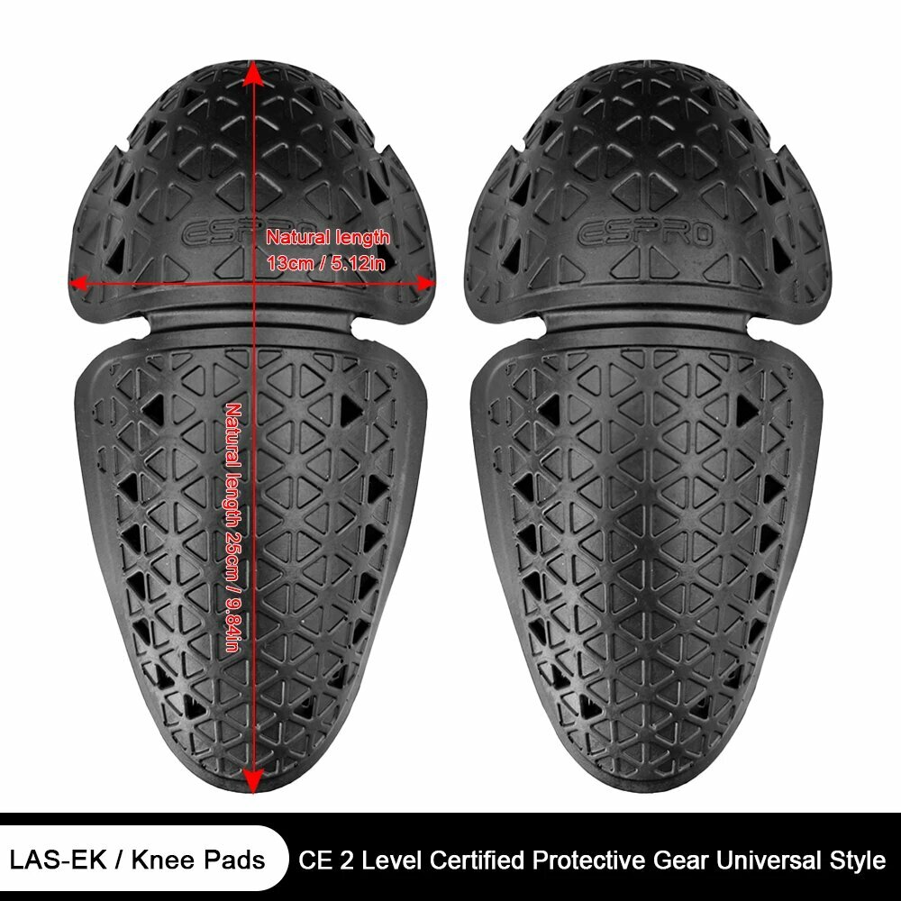 Наколенники мото CE 2 Level Black 2pcs
