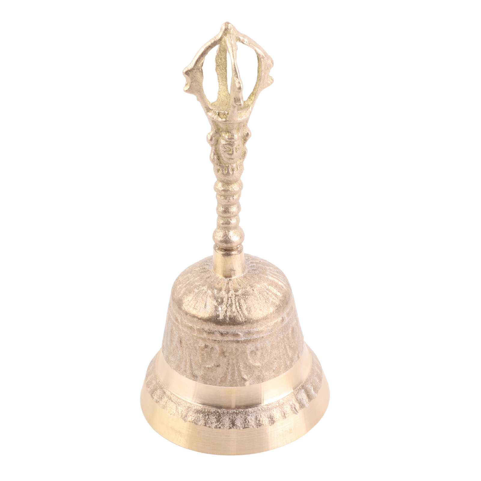 Ручной колокольчик для чая, медитации, будильника, молитвы, тибетский буддийский колокольчик