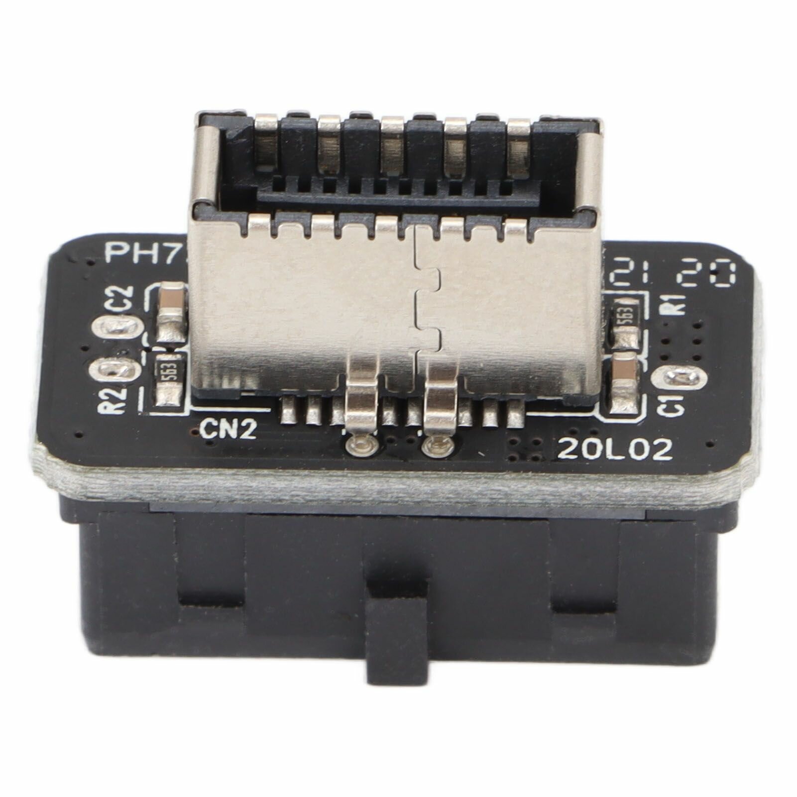 Адаптер USB 19/20-pin to Type-E/Type-C