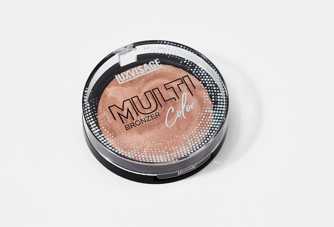 Бронзер LUXVISAGE "Bronzer MULTI Color", финиш сияющий, стойкий, 8 г — фото 1