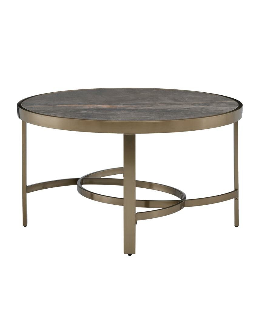 Стол журнальный Stool Group Журнальный столик Адриана 80*80 см серая керамика арт. УТ000041496