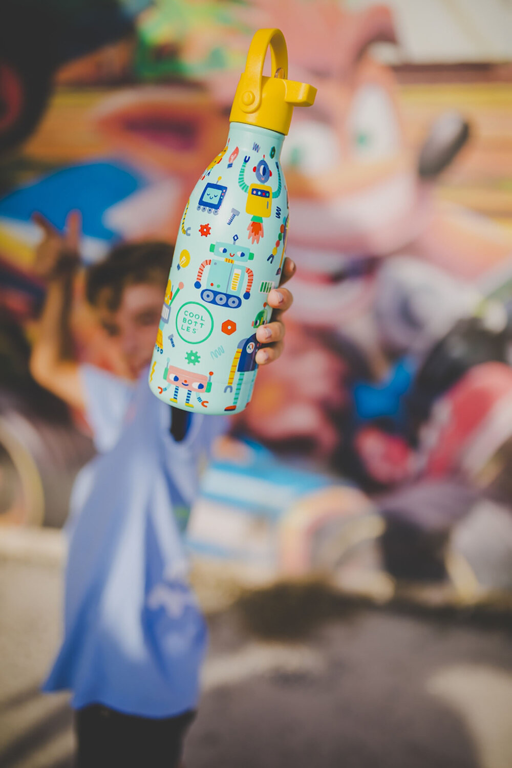 Термос–термобутылка Cool Bottles Kids Short Circuit 500мл CBBK50SC