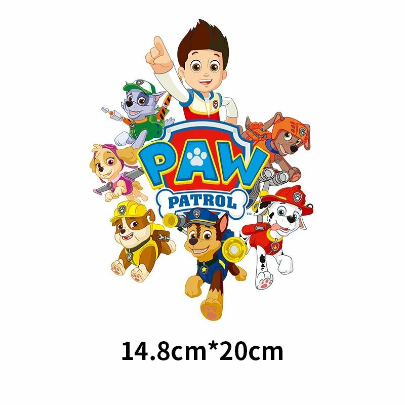 Нашивки «Щенячий патруль» PAW PATROL 1PC