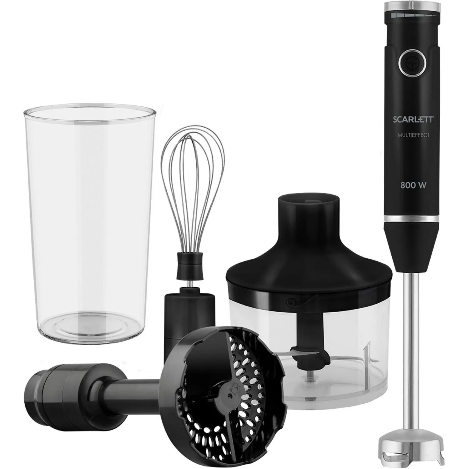 Блендер SCARLETT SC-HB42M49, 800Вт, черный