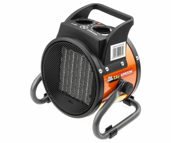Пушка тепловая электрическая Кратон Жар-пушка ЕК 2-200