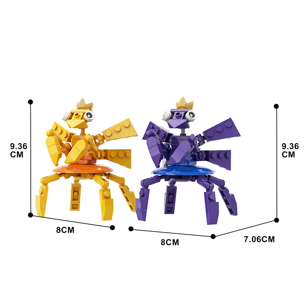 Готовые строительные блоки MOC для детского сада по дропшиппингу для дошкольного образования, сборки и игры, горячая продажа за границей