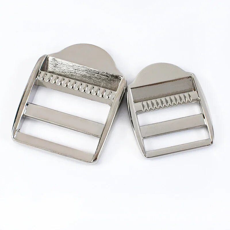 Металлические регулируемые пряжки Meetee, 5/10 шт, 20/25/31/38 мм 25mm-10Pcs, Silver