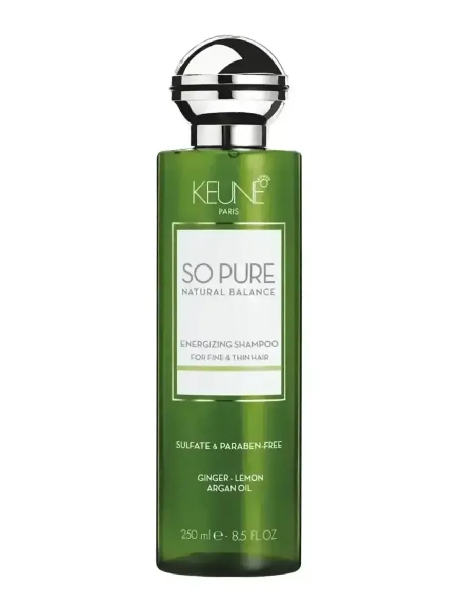 Шампунь Keune So Pure Energizing Shampoo, Шампунь Тонизирующий, 250 мл