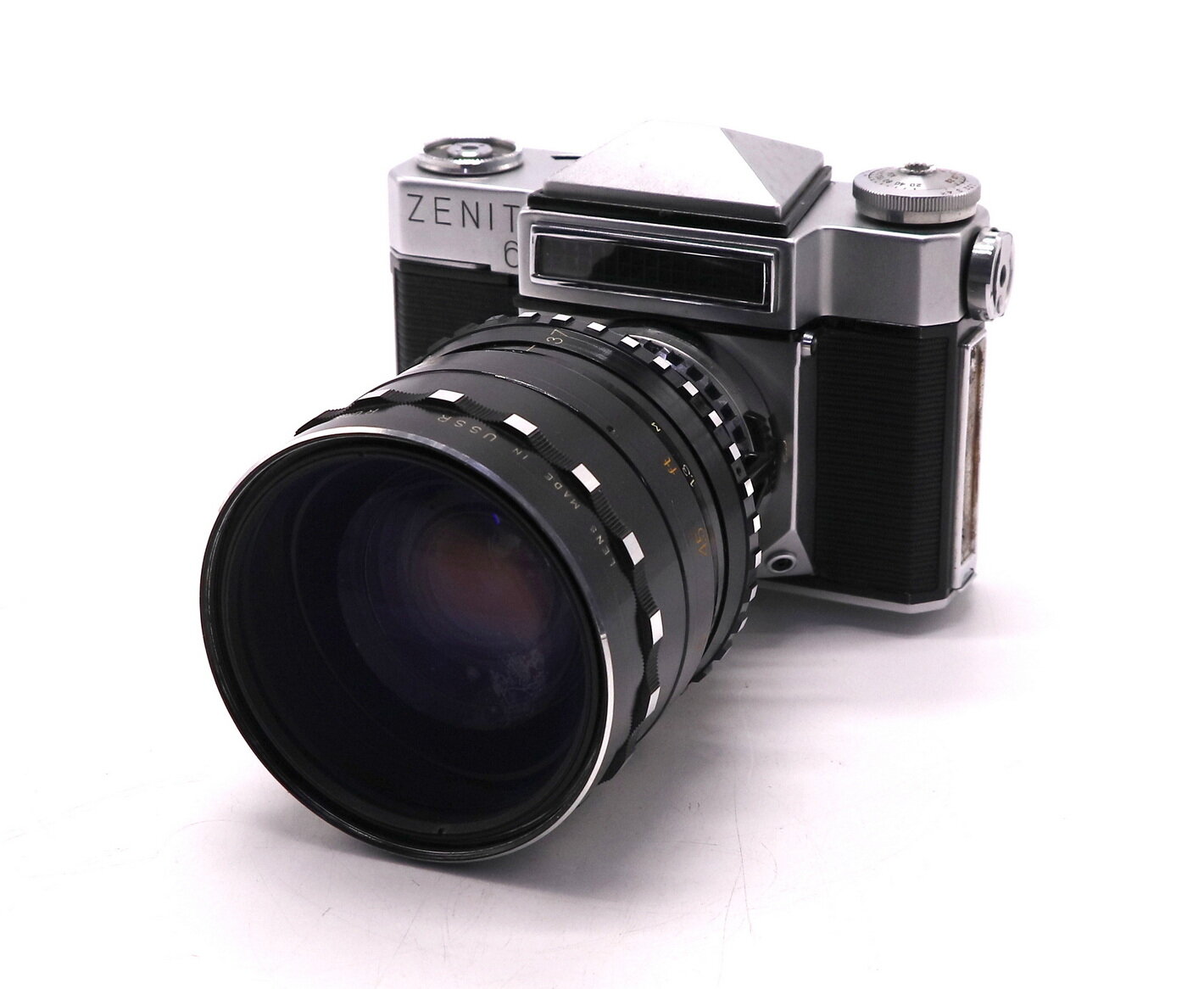 Редкий советский фотоаппарат Зенит 6 + Рубин-1