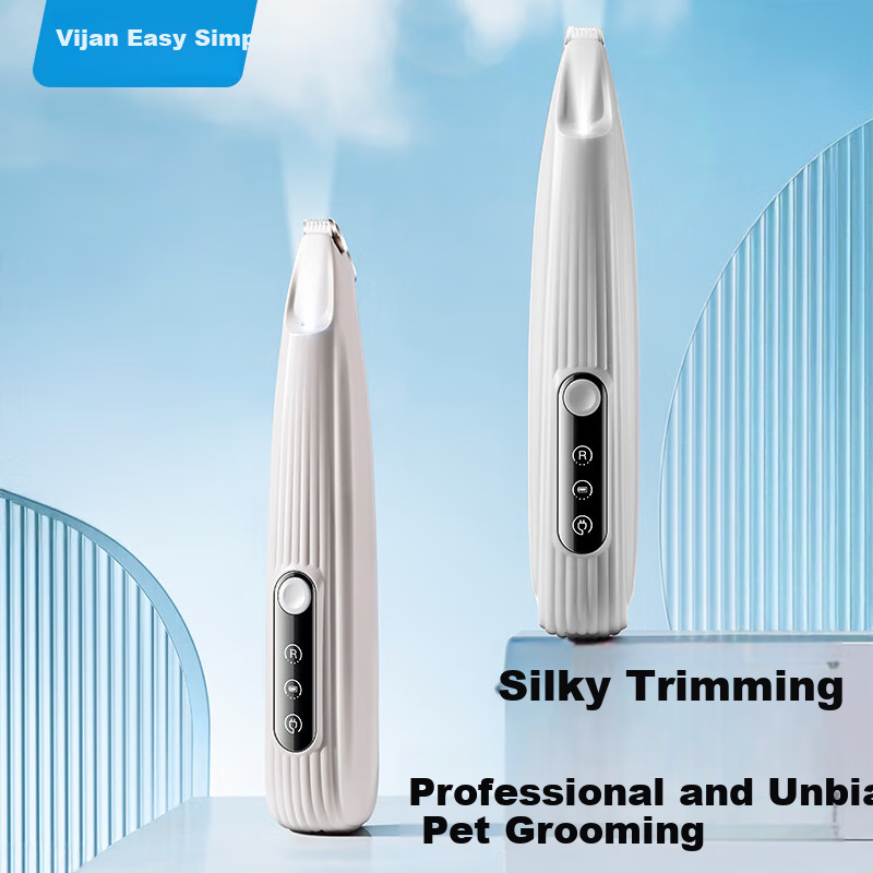 Yijan Pet Hair Trimmer for Cats and Dogs, Pet Foot Hair Trimming Tool, Cat Foot Hair Trimmer, Electric Clippers, Electric Pusher