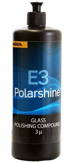 Полировальная паста MIRKA Polarshine Е3 для стекла, без силикона, 1л