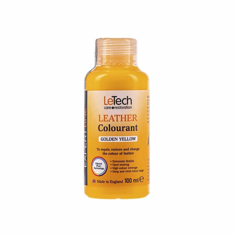 Краска для кожи Leather Colourant Golden Yellow EXPERT LINE, 100 мл