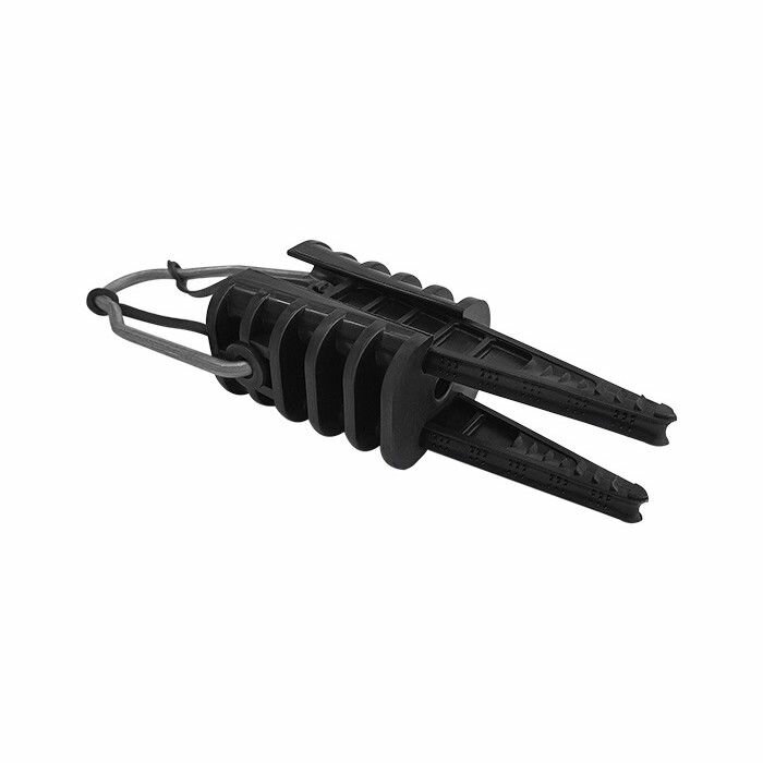 Зажим анкерный install DN-123 для крепления двух- или четырёхжильного провода