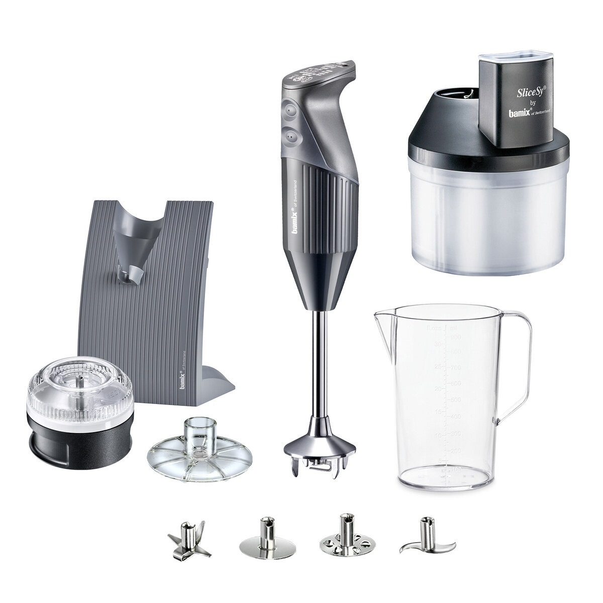 Блендер погружной BAMIX SuperBox M200 Anthracite