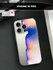 Чехол на Apple iPhone 16 Pro / Айфон 16 Про с принтом Синяя акварель, прозрачный