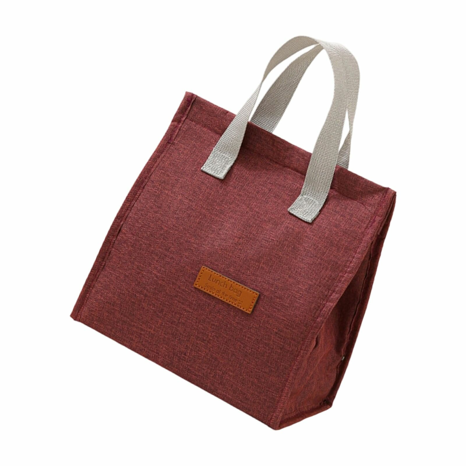 Изолированный мешок для еды большой объем ручной ланчбокс школы и работы