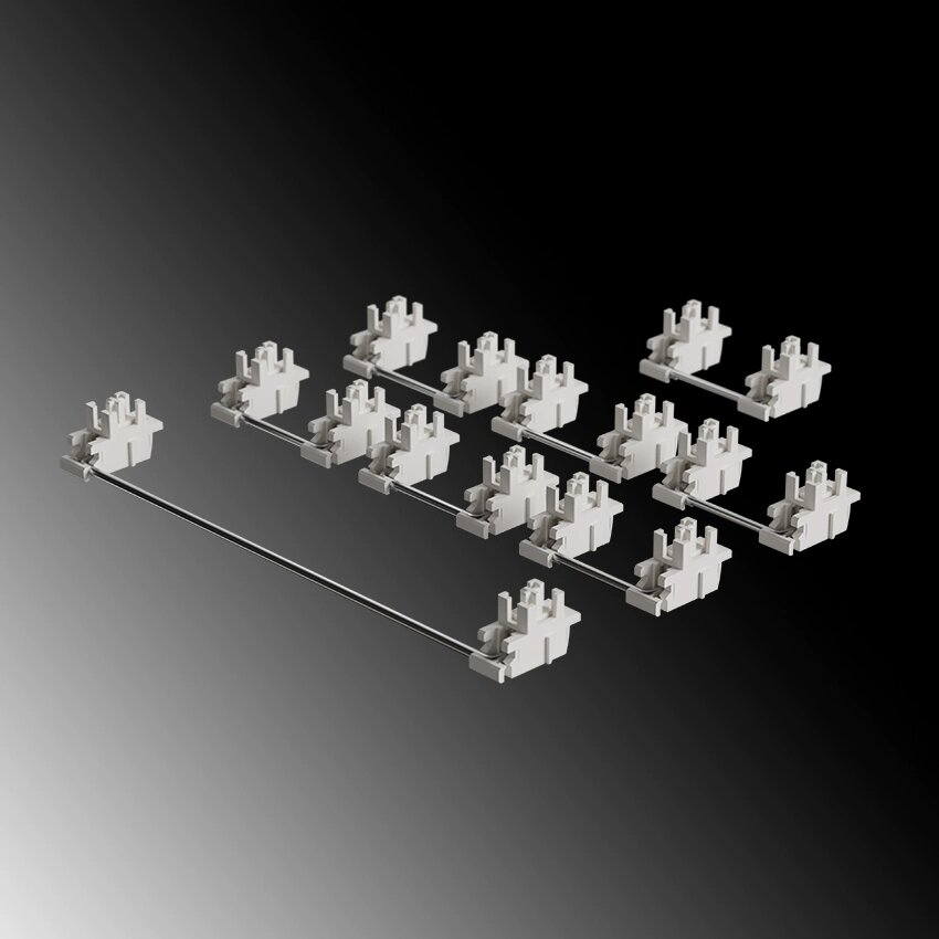 Механическая клавиатура Conceptionist с индивидуальной стальной конструкцией, адаптивной осью для сателлитов, без