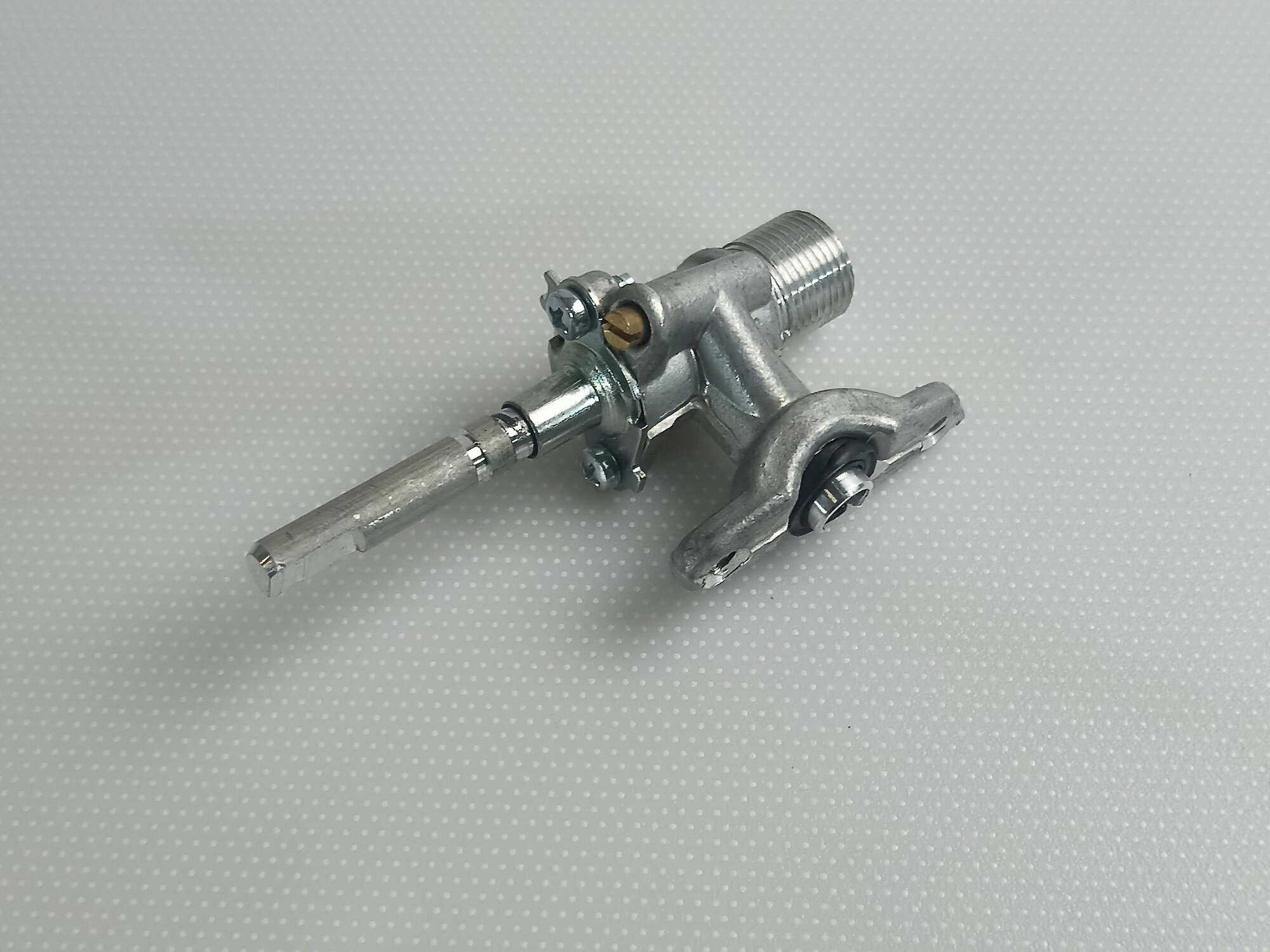 Газовый кран малой конф, для газовой плиты Deluxe 506040.01гэ(кр)