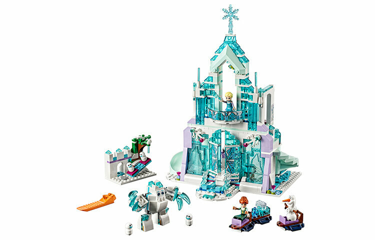 LEGO Disney Collection Frozen, Elsa's Magic Icy Snow Castle Building Blocks 601 1000pcs 43172 null