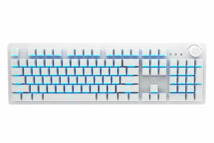 Клавиатура и мышь HP, клавиатура Ice White