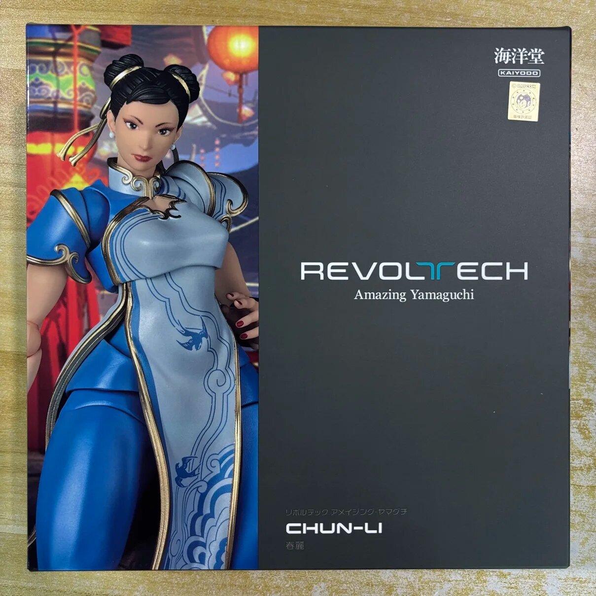 KAIYODO Amazing Yamaguchi Revoltech Street Fighter 6 Chun Li Фигурка Normal version