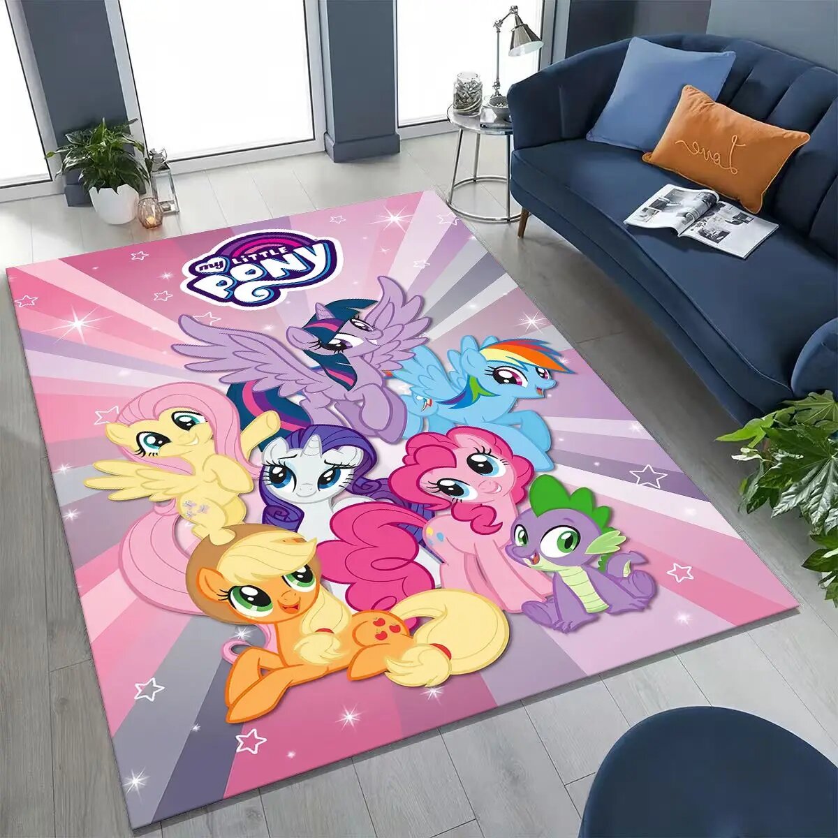 Коврик My Little Pony Unicorn MINISO 80x120cm( 31x47in), 21